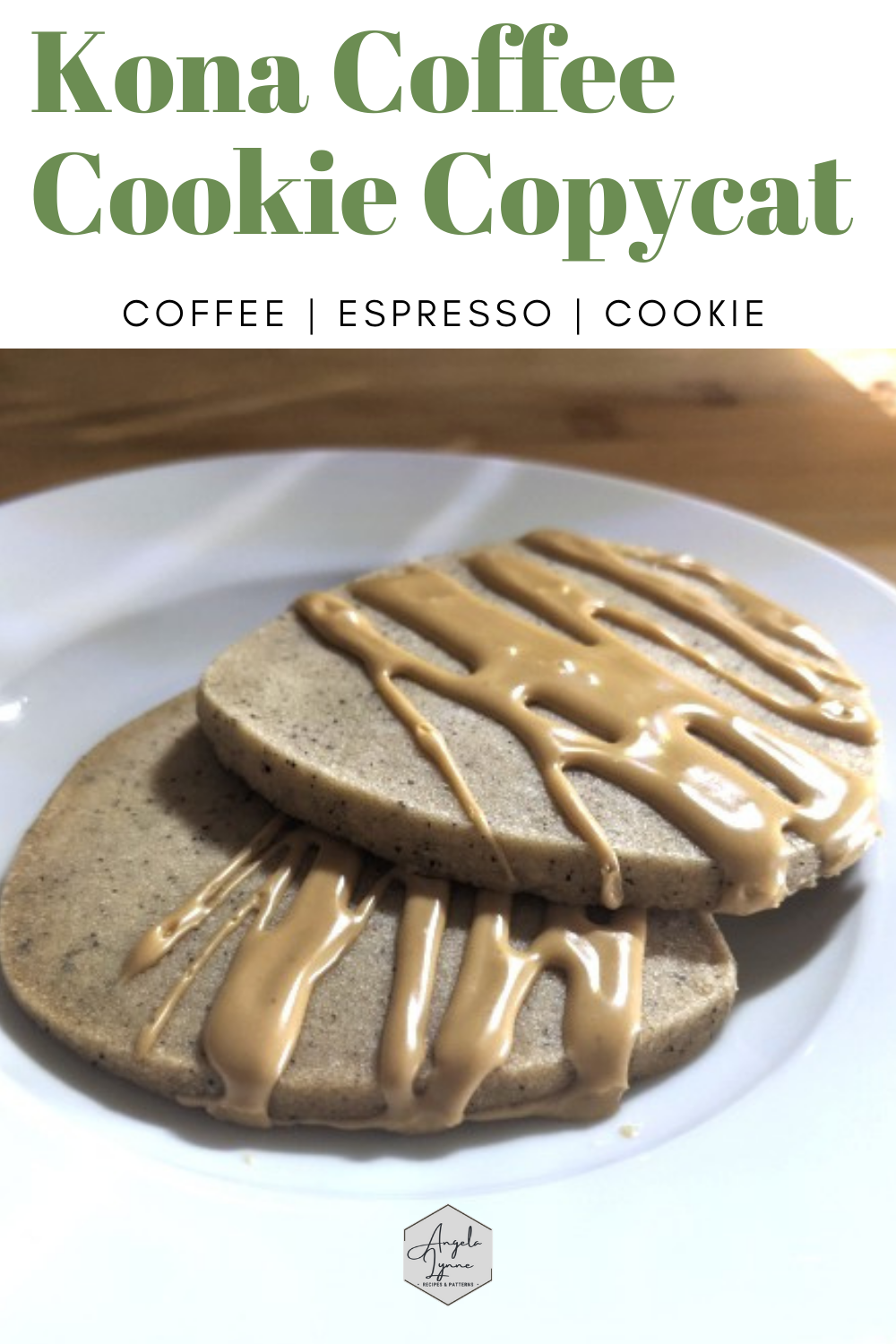 Copycat Kona Coffee Glazed Shortbread Cookies – AngelaLynne