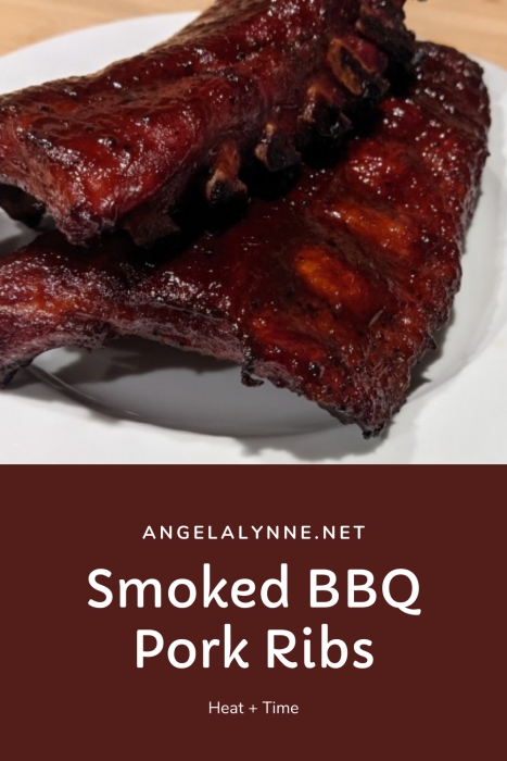 Smoked BBQ Pork Ribs – AngelaLynne