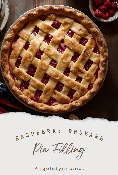Raspberry Rhubarb (rasp-barb) Pie Filling - AngelaLynne