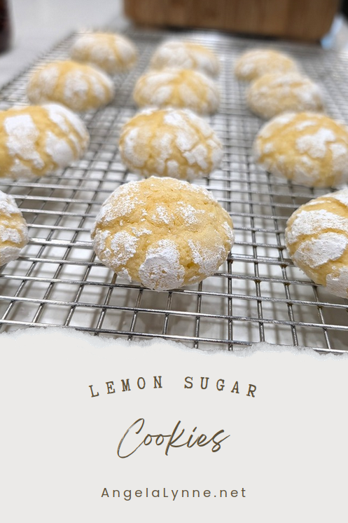 Lemon Sugar Cookies - AngelaLynne